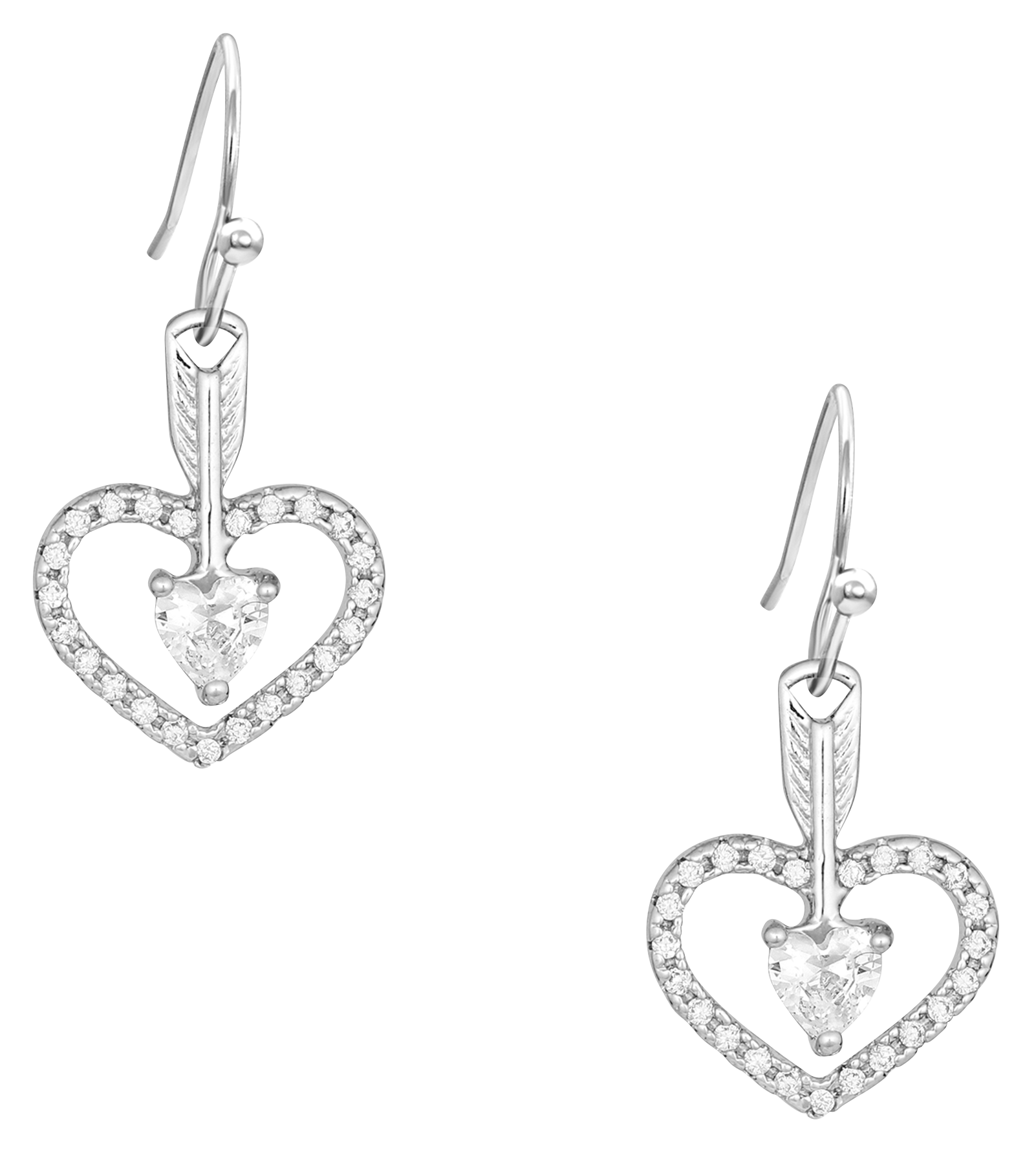 Montana Silversmiths Straight to the Heart Arrow Earrings | Cabela's